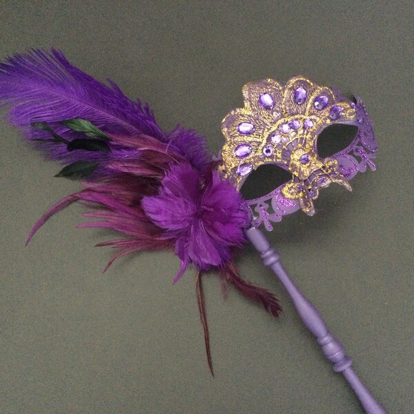 Mardi Gras Mask - Etsy