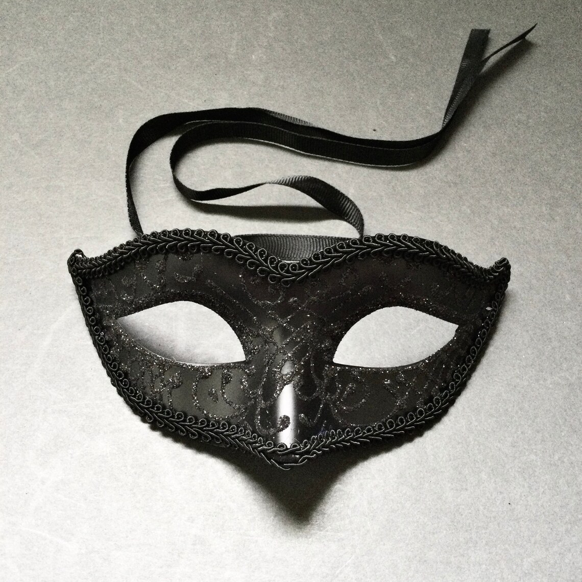 Black Masquerade Ball Eye Mask Pair for Cosplay Party Prom - Etsy
