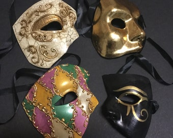 Silver Opera Mask - Etsy