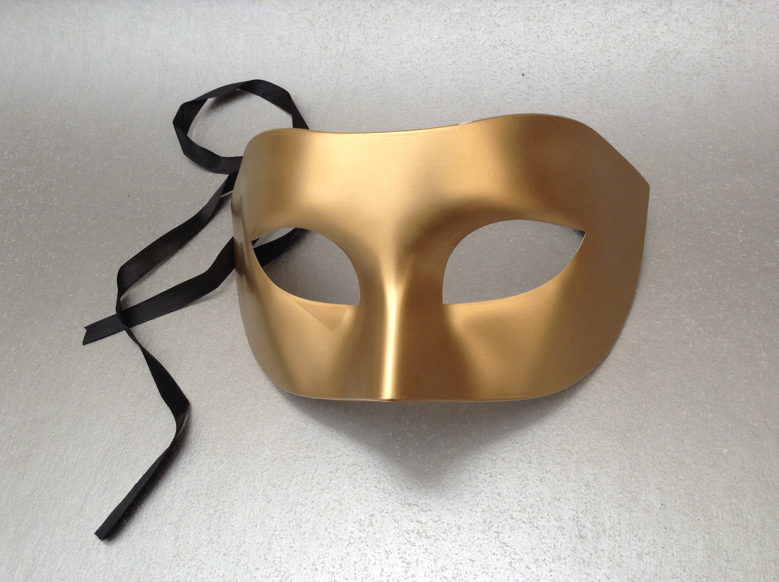 Gold Blue Masquerade Ball Party Feather Flower Eye Mask Pair | Etsy