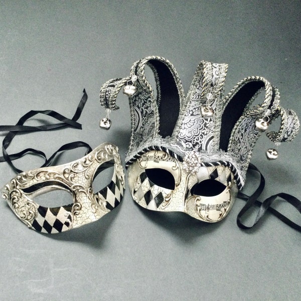 Harlequin Mask - Etsy