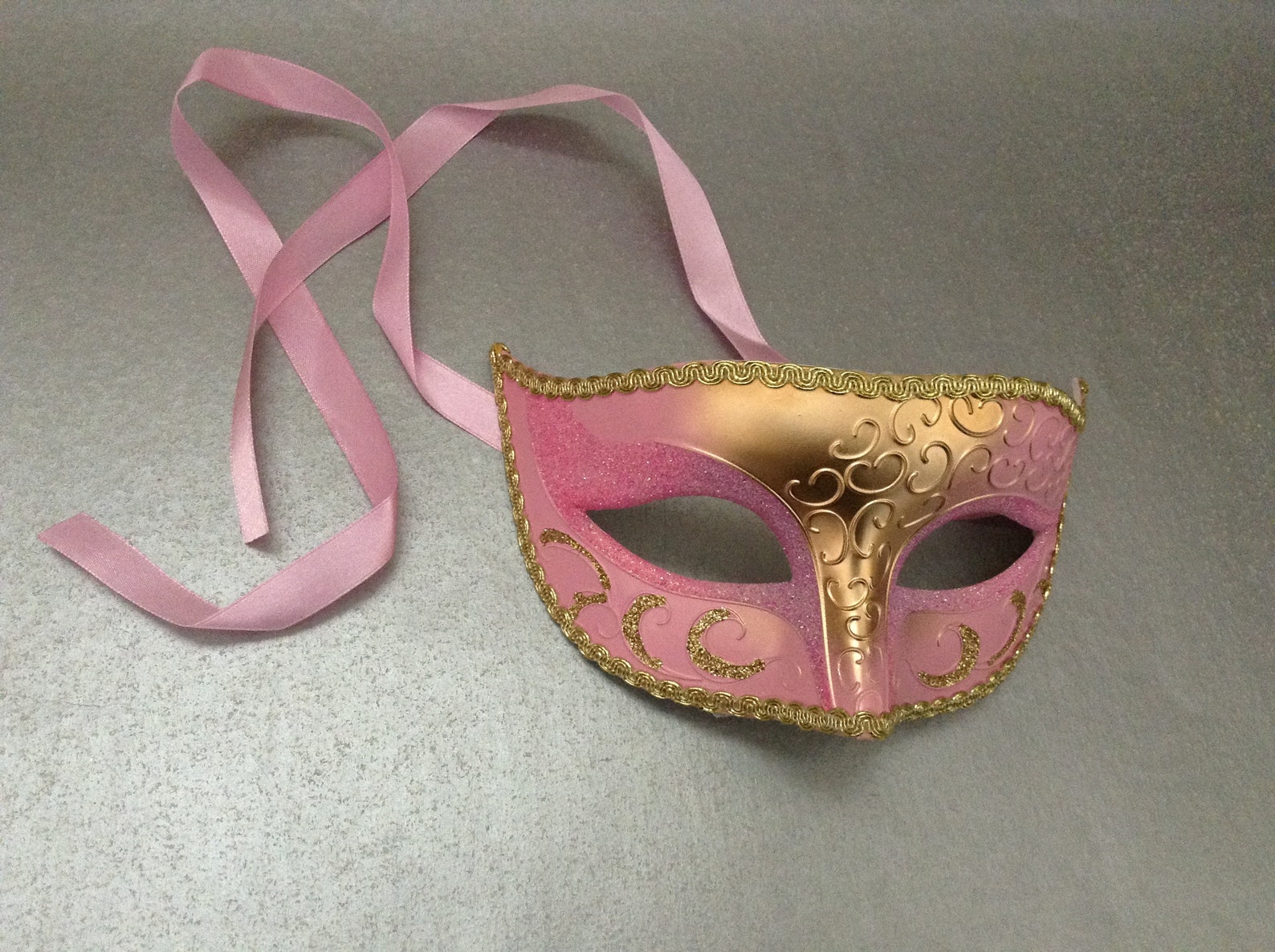 Masquerade Pink Feather Headpiece Carnival Cosplay Dress Up - Etsy