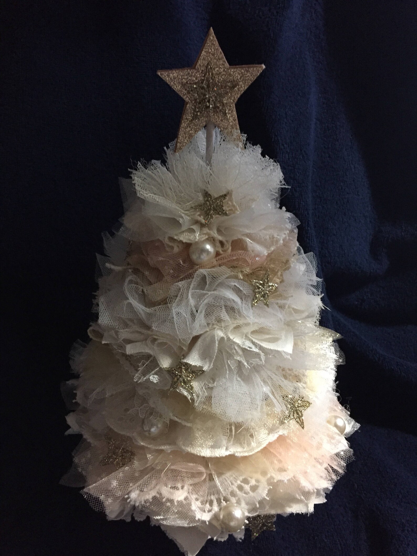 Shabby Chic Christmas Tree - Etsy UK