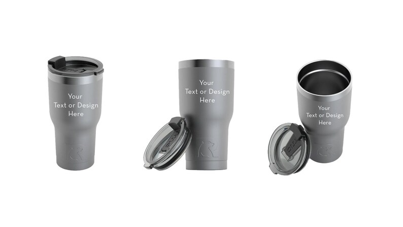 Engraved RTIC Tumbler 20 Oz Custom Text Logo or Design - Etsy