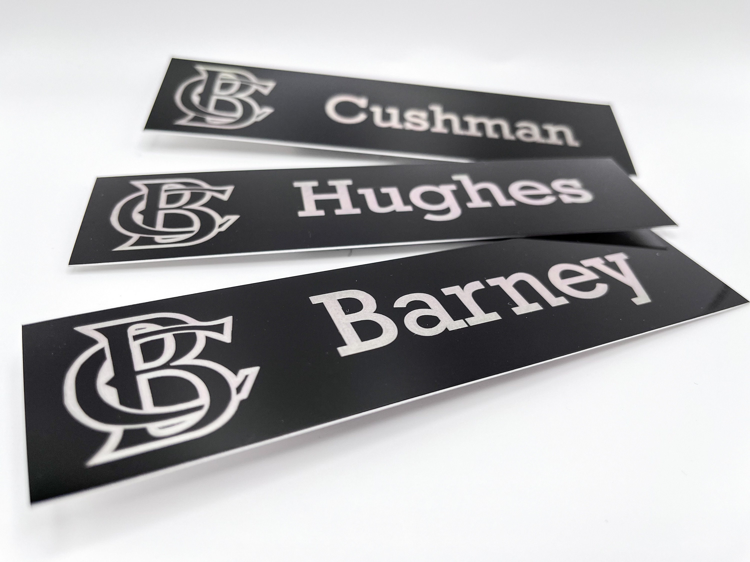 Locker Tags | Laser Engraved and Personalized | Black Aluminum | for ...