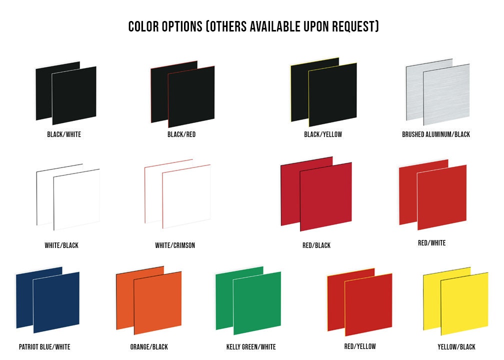 Locker Tags 1.5x6 Laser Engraved and Personalized - Etsy