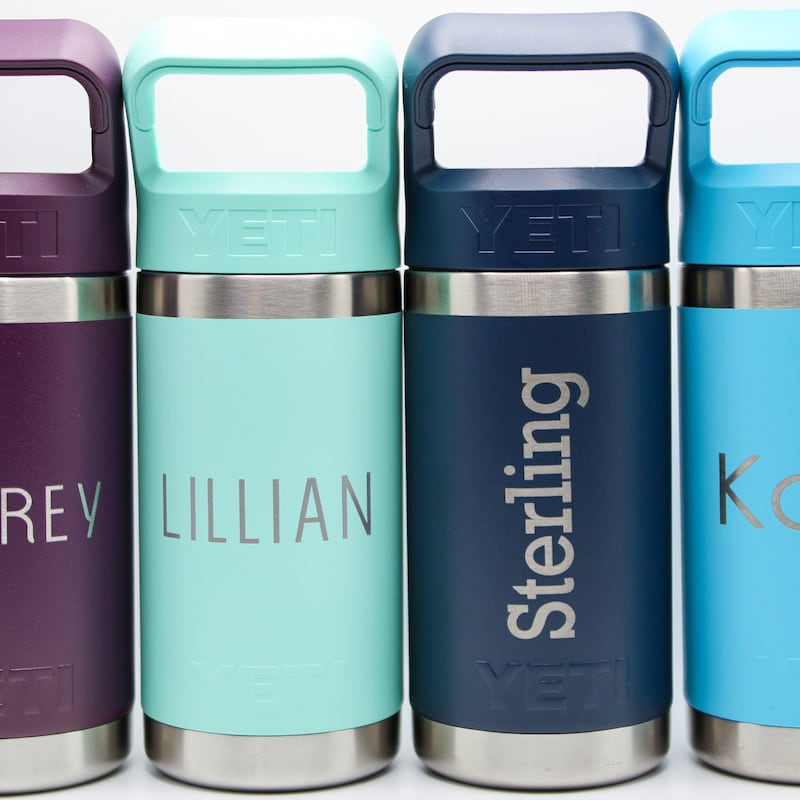 Custom Yeti With Kids Names - Etsy