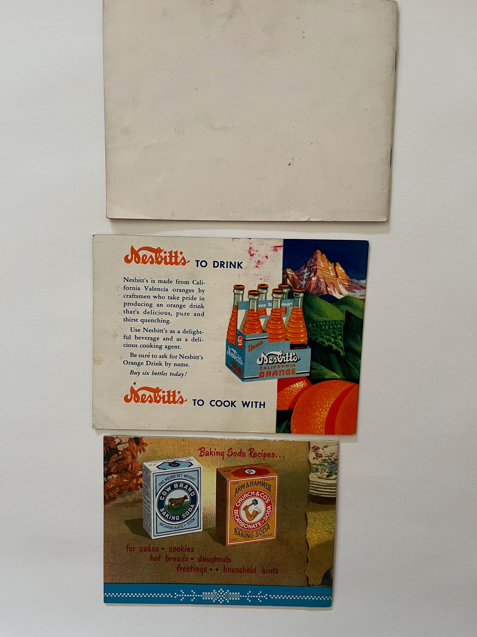 Vintage Recipe Books, Set 0f 3 - Etsy