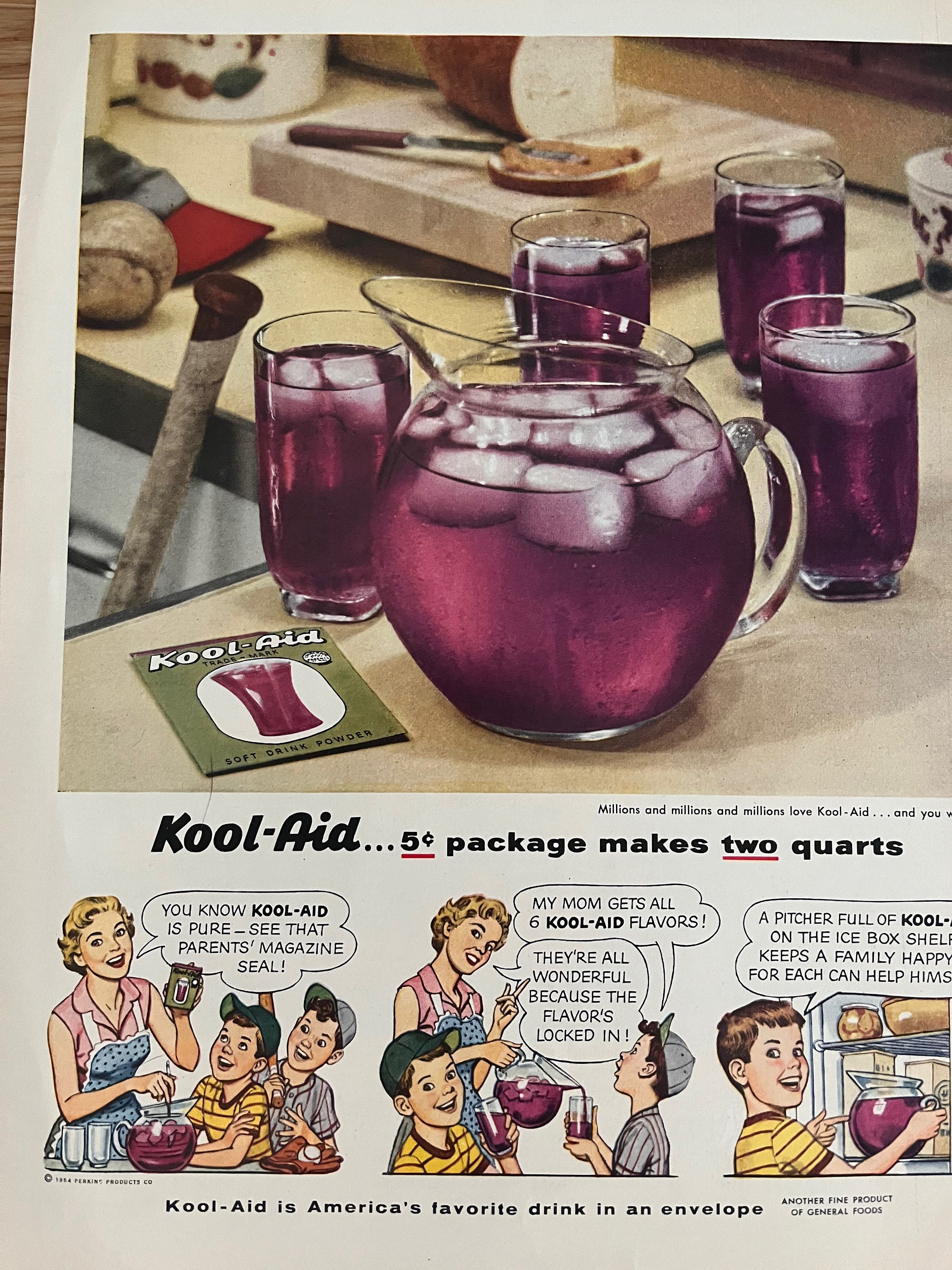 Lot of 12 Drink Advertisements From Magazine - Etsy