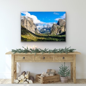 Yosemite Print, Yosemite National Park Wall Art, California Landscape ...