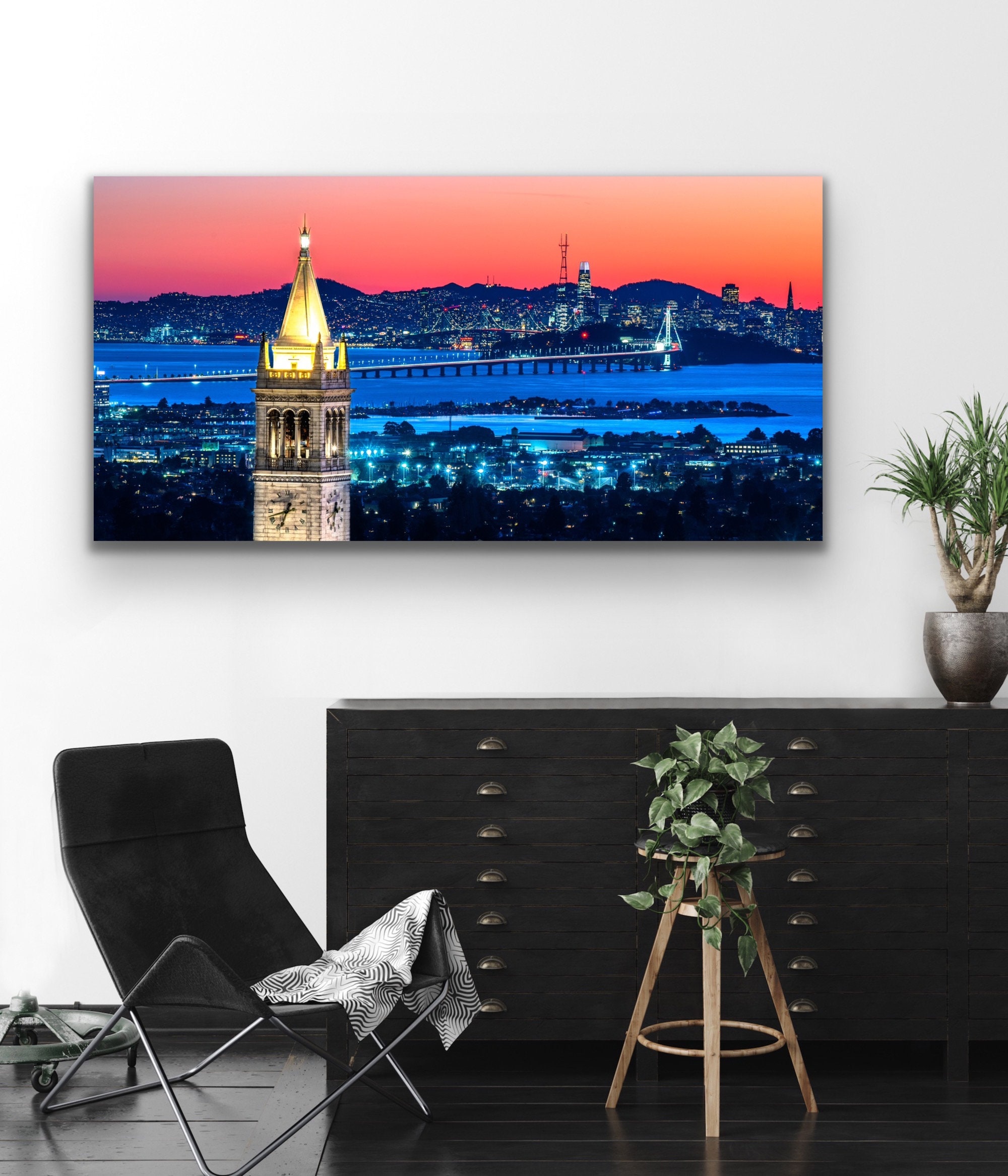 Berkeley Campanile Print Sather Tower Photo UC Berkeley Wall - Etsy