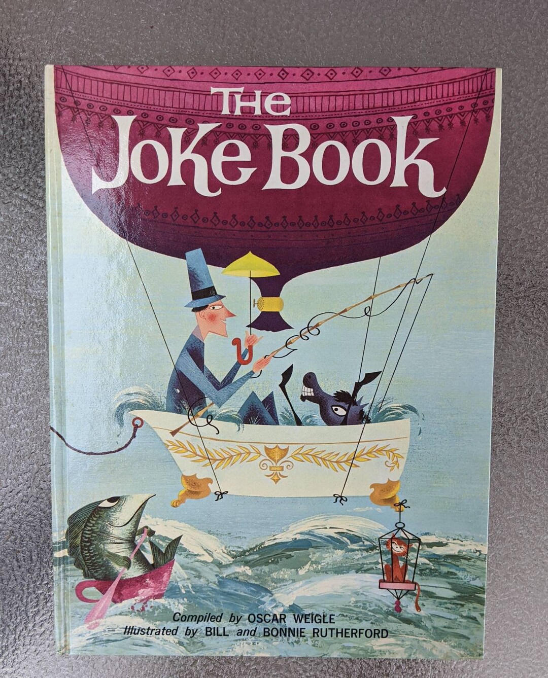 Vintage 1963 Children's Book, "the Joke Book". Hardcover. by Oscar ...