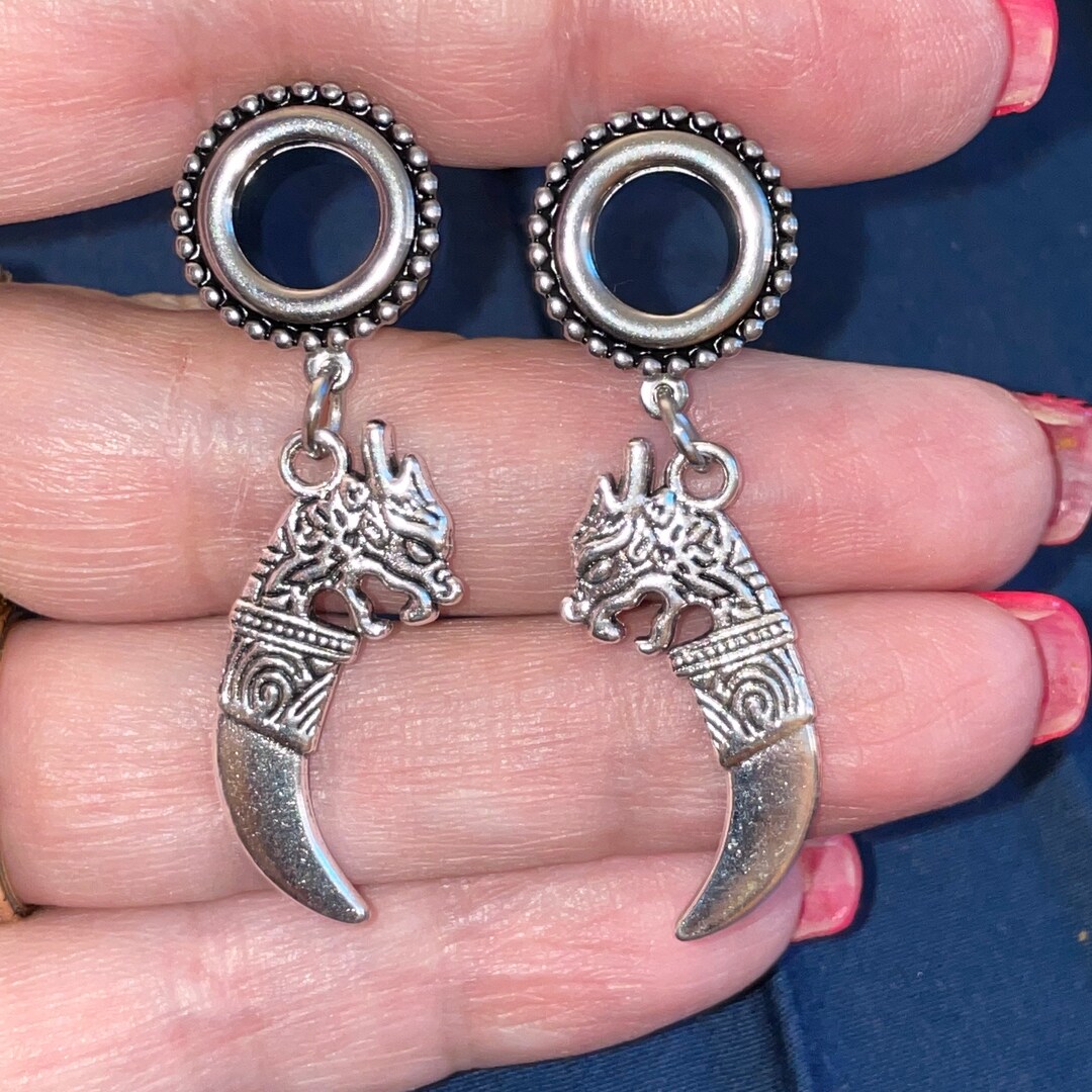 Dragons Dangle Tunnels. 00g or 10mm. - Etsy UK
