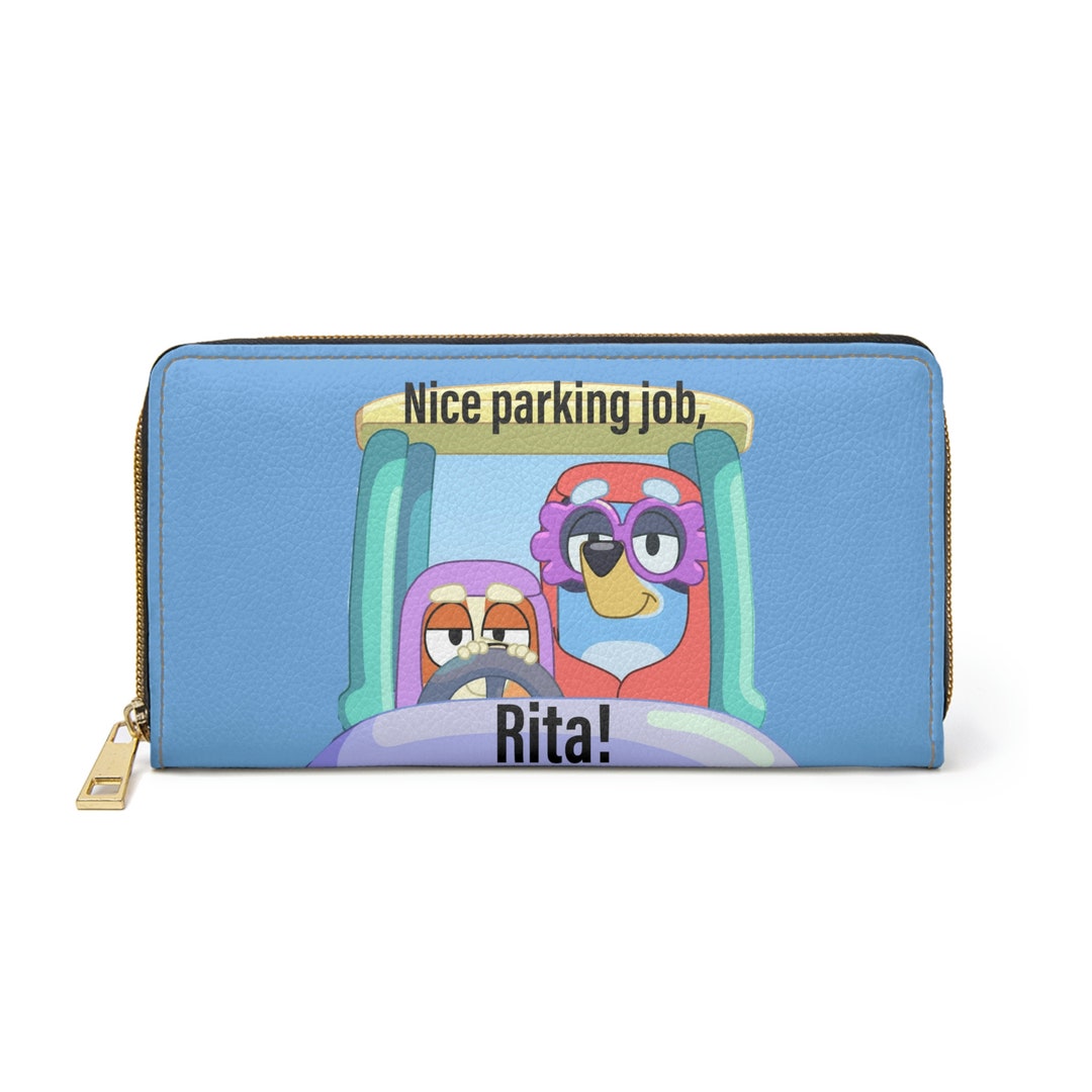 Bluey Zipper Wallet - Etsy