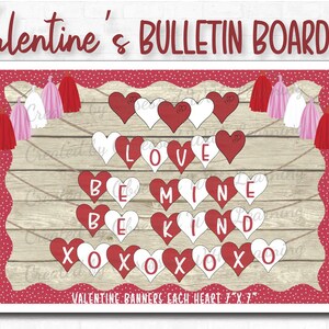 Valentine Bulletin Board, Farmhouse Classroom Valentine Bulletin Board ...