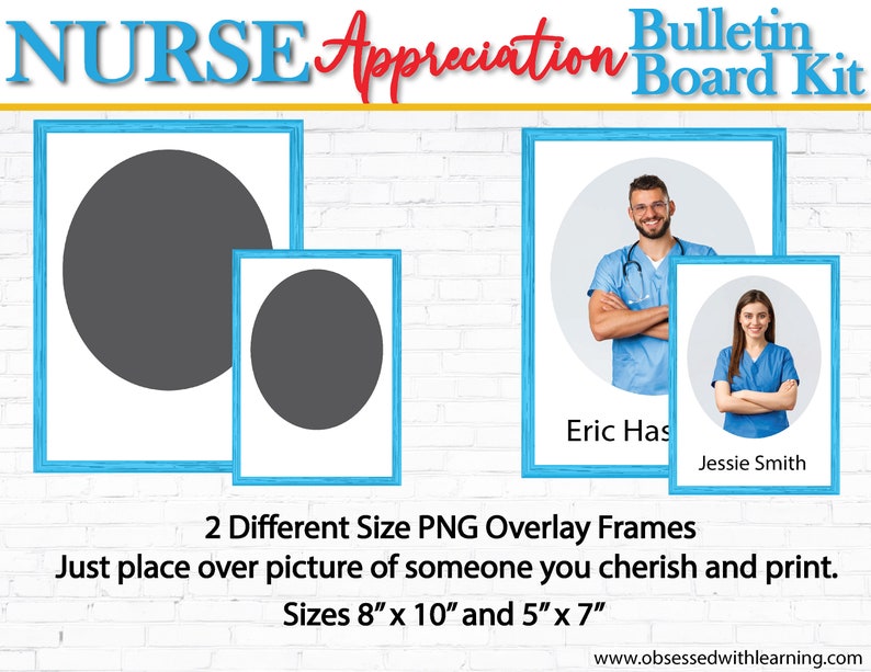 Nurse Appreciation Bulletin Board Kit Bulletin Board Border - Etsy