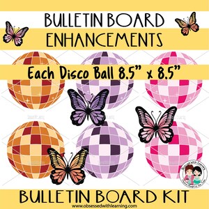 Boho Western Cowgirl Boots Bulletin Board Disco Ball Classroom Decor ...