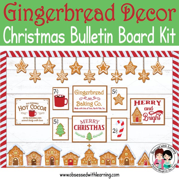 Gingerbread Bulletin Board - Etsy