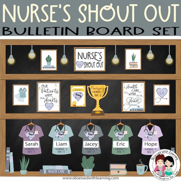 Nurse Bulletin Board - Etsy