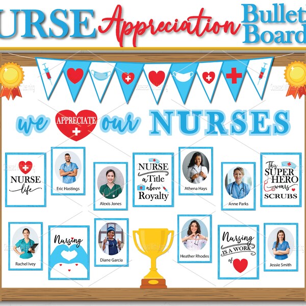 Nurse Bulletin Board - Etsy
