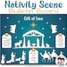 Christmas Nativity Scene Classroom Display Christian Decor Kit - Etsy