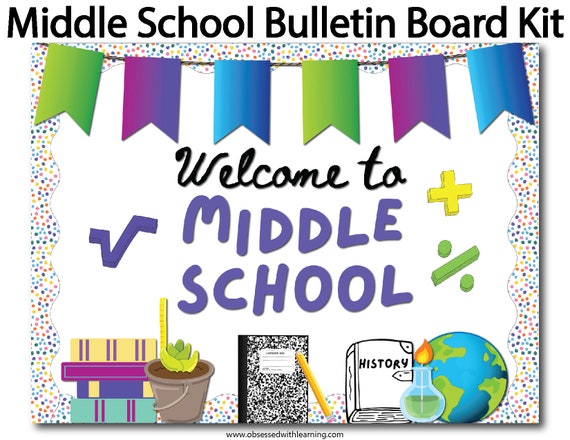 Welcome Back To School Bulletin Boards Middle School