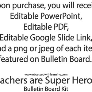 Super Hero Teacher, Superhero Teacher, Bulletin Board Kit, Teacher ...