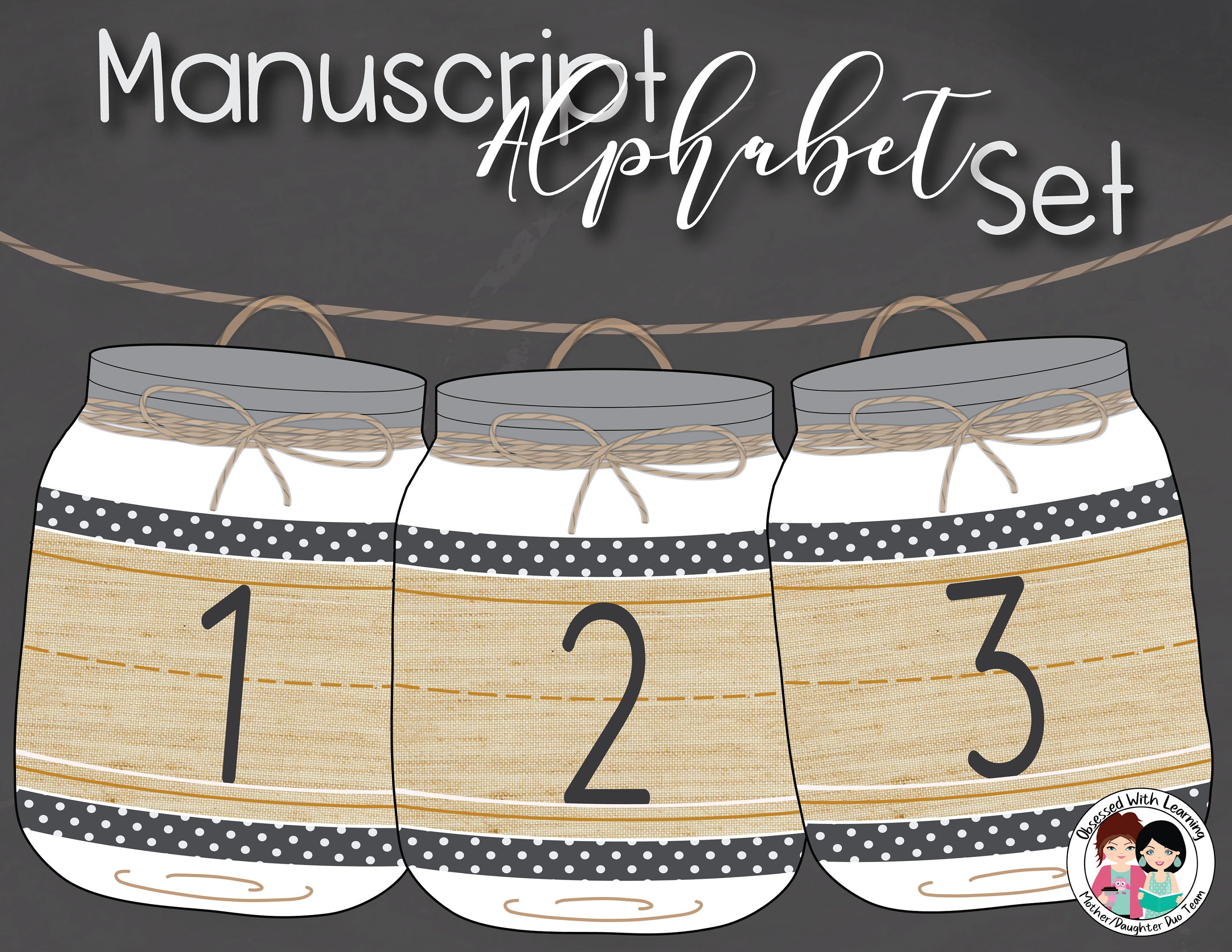 Alphabet Wall Cards Farmhouse Classroom Classroom Posters - Etsy