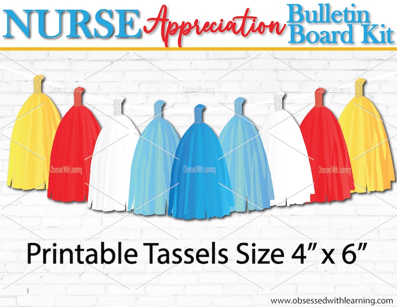 Nurse Appreciation Bulletin Board Kit Bulletin Board Border - Etsy