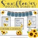 Sunflower Bulletin, Classroom Clock Labels, Educational Time Management ...