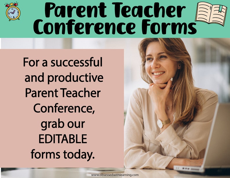 EDITABLE Parent Teacher Conference Forms EDITABLE Classroom - Etsy