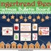 Christmas Bulletin Board, Gingerbread Décor, Farmhouse Christmas ...