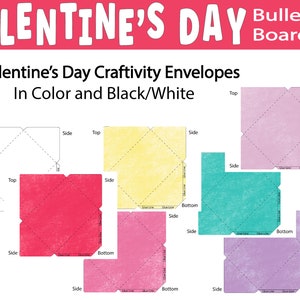Valentine's Day Bulletin Board Kit, Valentine's Day Cards, Valentine's ...
