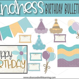 Classroom Birthdays, Birthday Bulletin Board, Kindness Bulletin Board ...