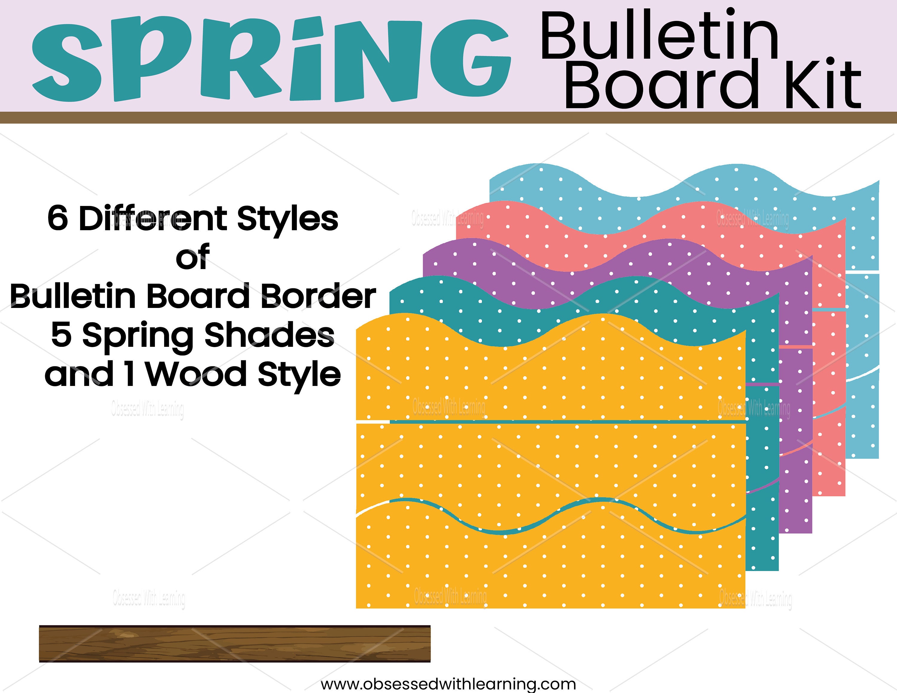 Spring Bulletin Board Kit or Classroom Door Décor Spring | Etsy