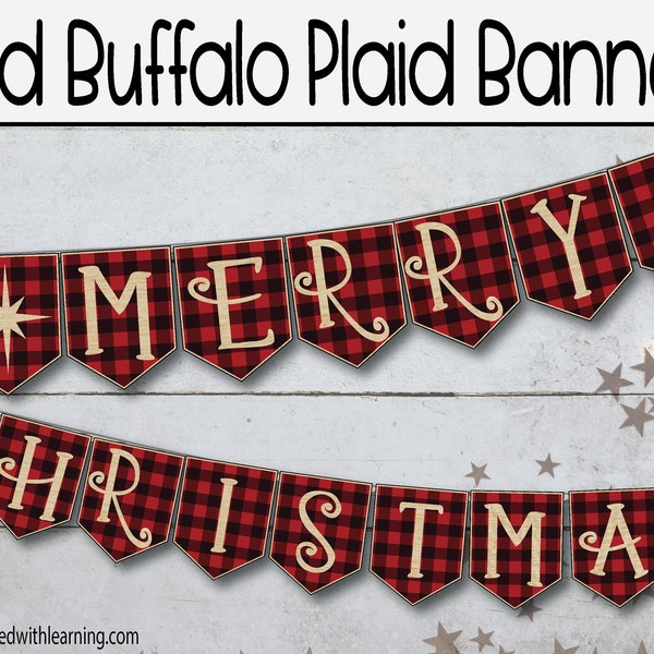 Farmhouse Christmas Banner - Etsy