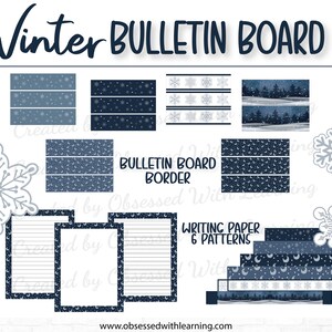 Winter Bulletin Board, Winter Wonderland Bulletin Board, Teacher ...