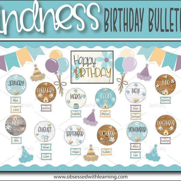 Classroom Birthday - Etsy