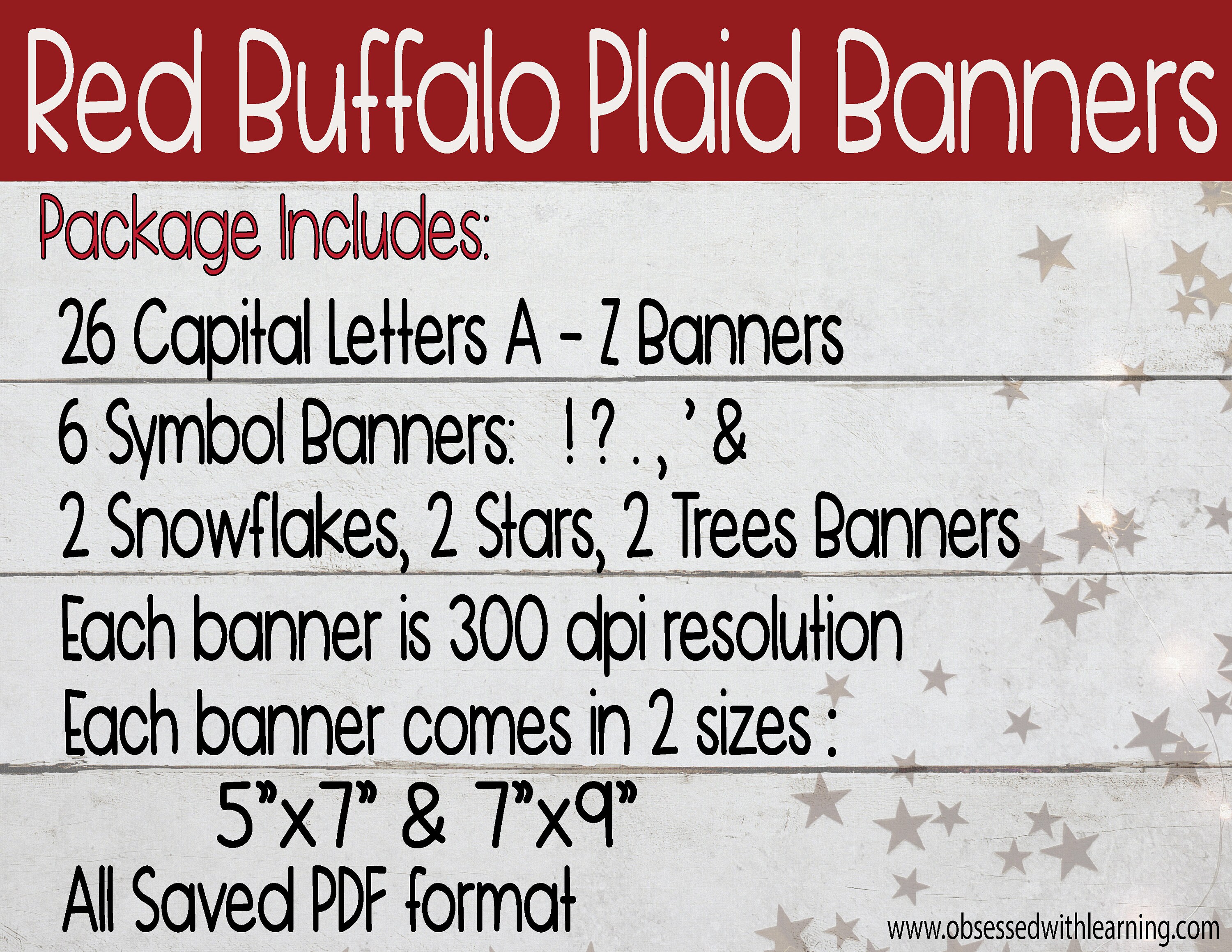 Buffalo Plaid Christmas Décor, Merry Christmas Bunting, Red Buffalo ...