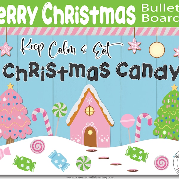 Candyland Theme Bulletin Board - Etsy