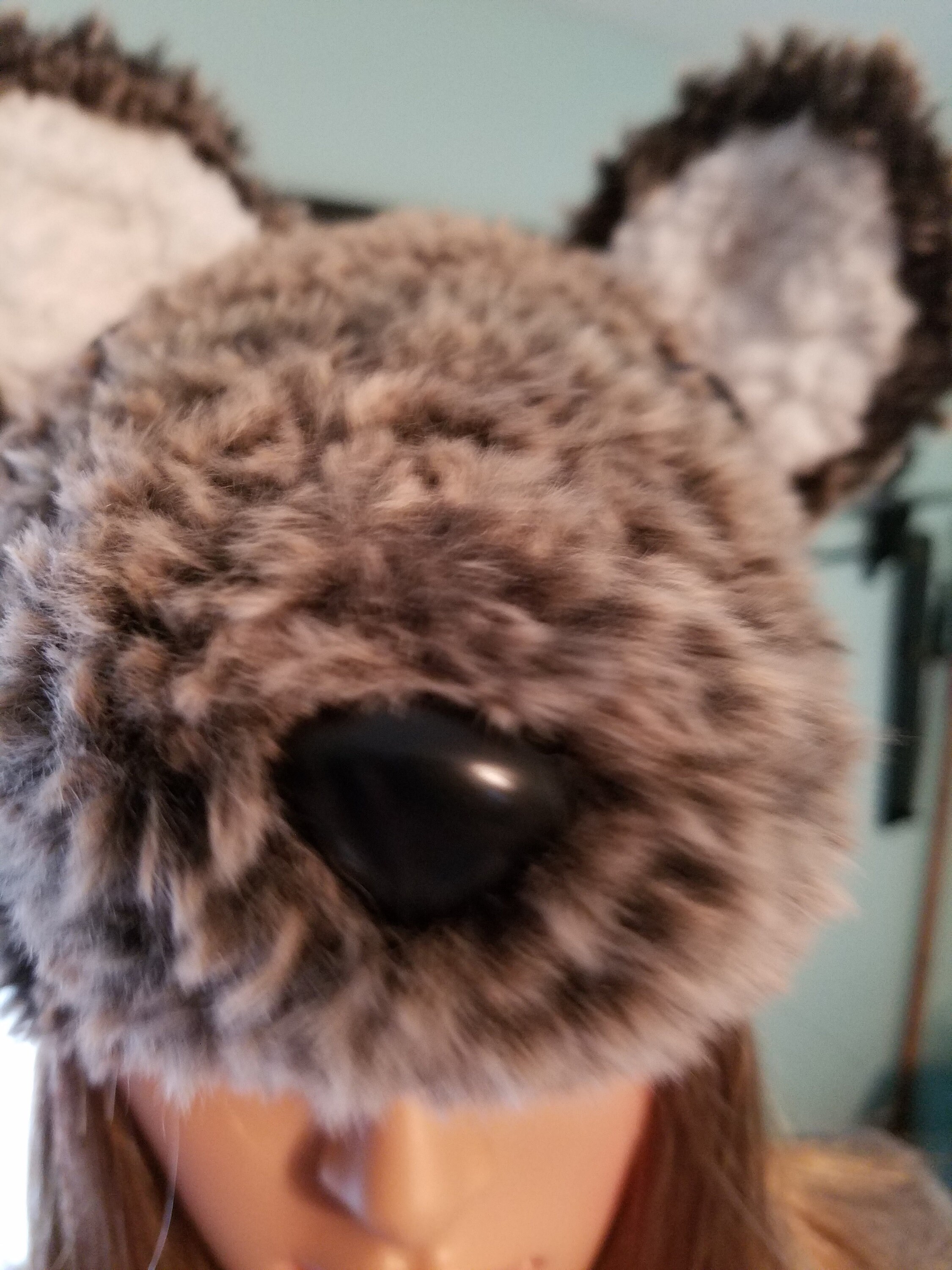 Fluffy Gray Wolf Hat - Etsy