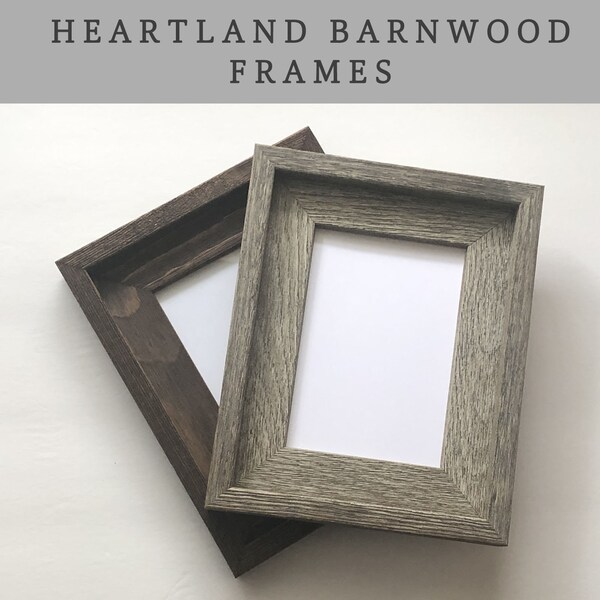 Barnwood Frame - Etsy