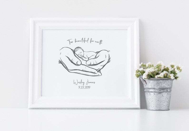Safely Home With Jesus Miscarriage Memorial Infant Loss | Etsy