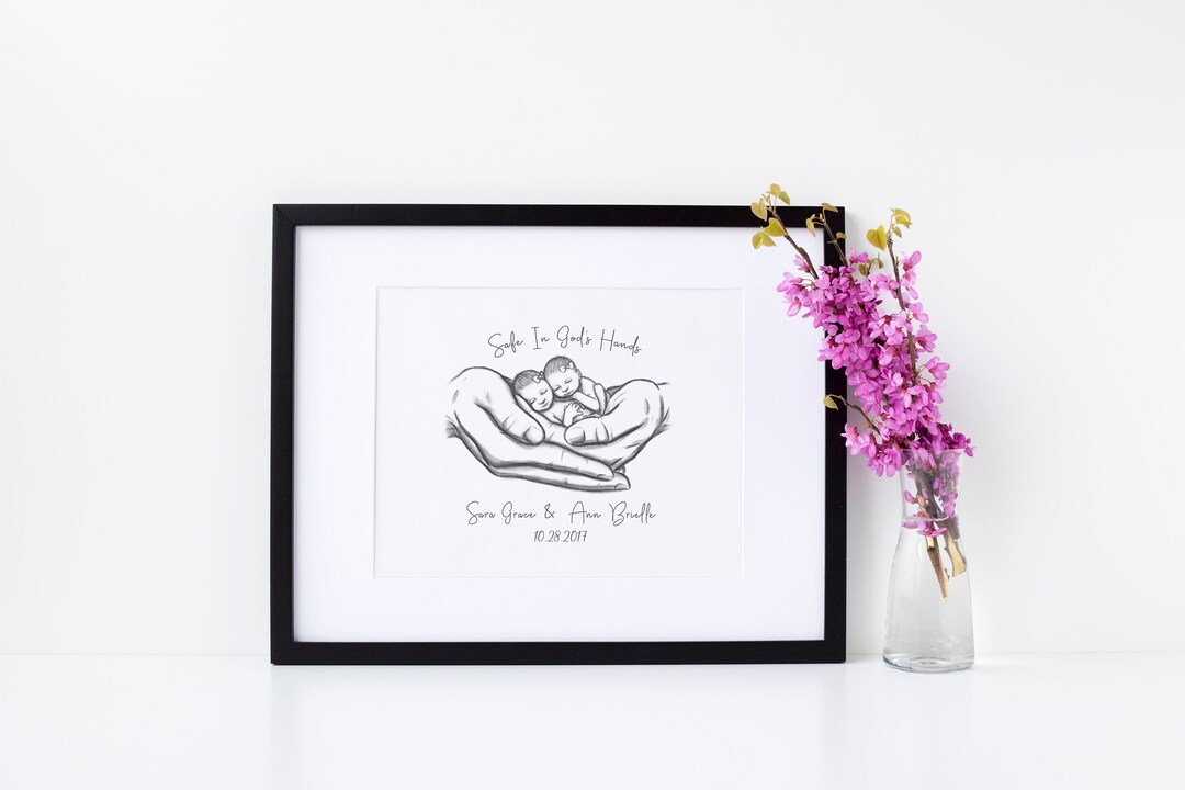 Twin Loss, Miscarriage Memorial, Infant Loss Gifts, Sympathy Gift, Baby ...