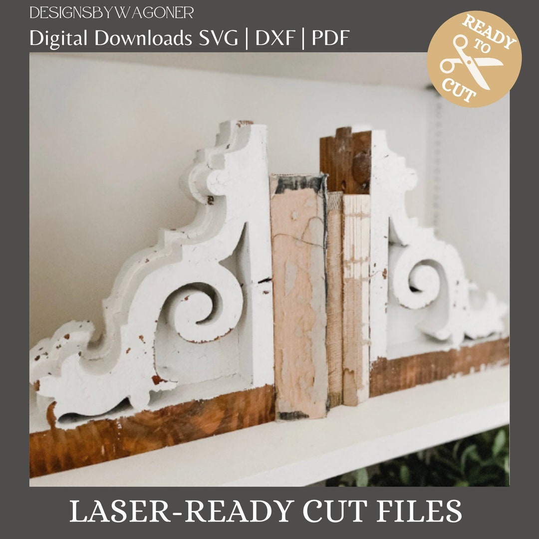 Cottage Style Corbel Cut File, Dollhouse, Glowforge, Cnc File, Cricut ...