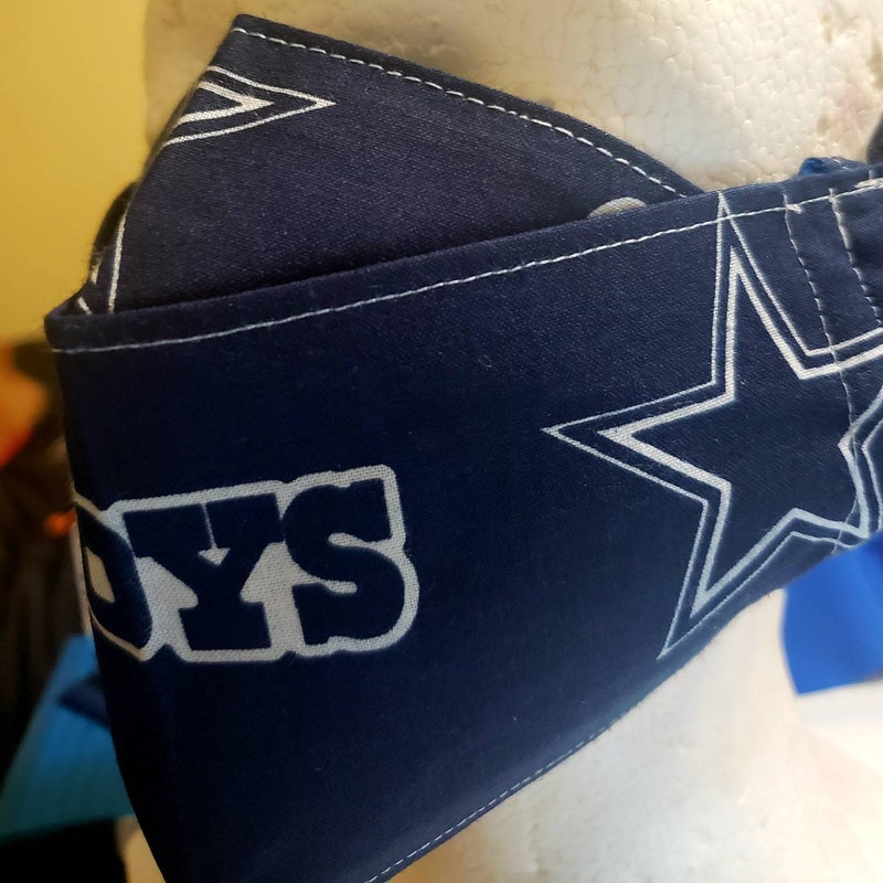 Dallas Cowboys Face Mask - Etsy