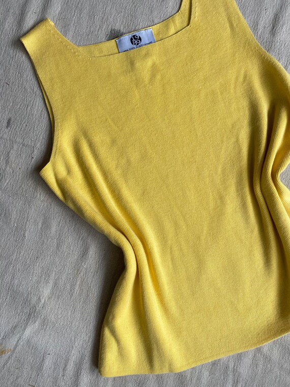 vintage yellow 100 cotton - Gem