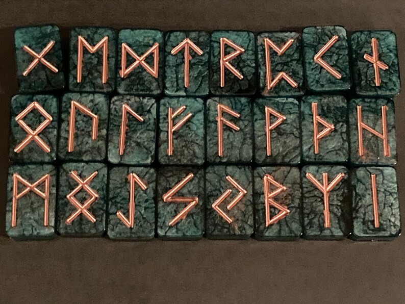 Enchanted Forest Divination Rune Set - Etsy
