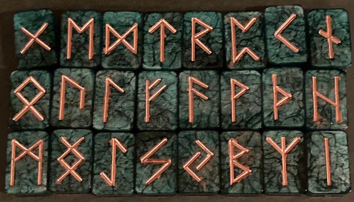 Enchanted Forest Divination Rune Set - Etsy