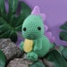 Dax the Dinosaur PATTERN ONLY Crochet Pattern Amigurumi - Etsy